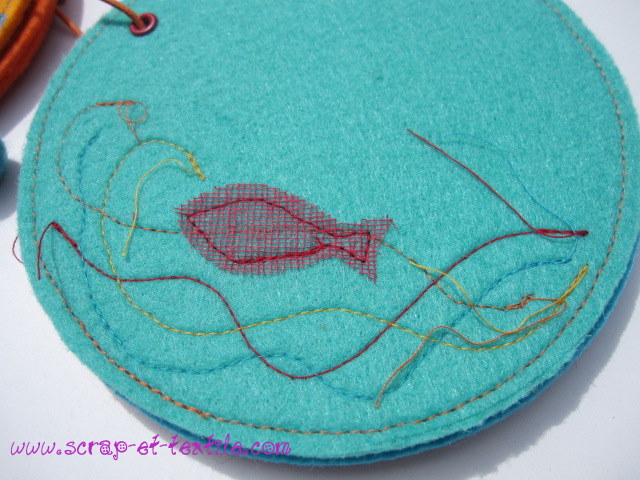 scrap et textile : ancienne boutique et blog: LA RONDE DES POISSONS