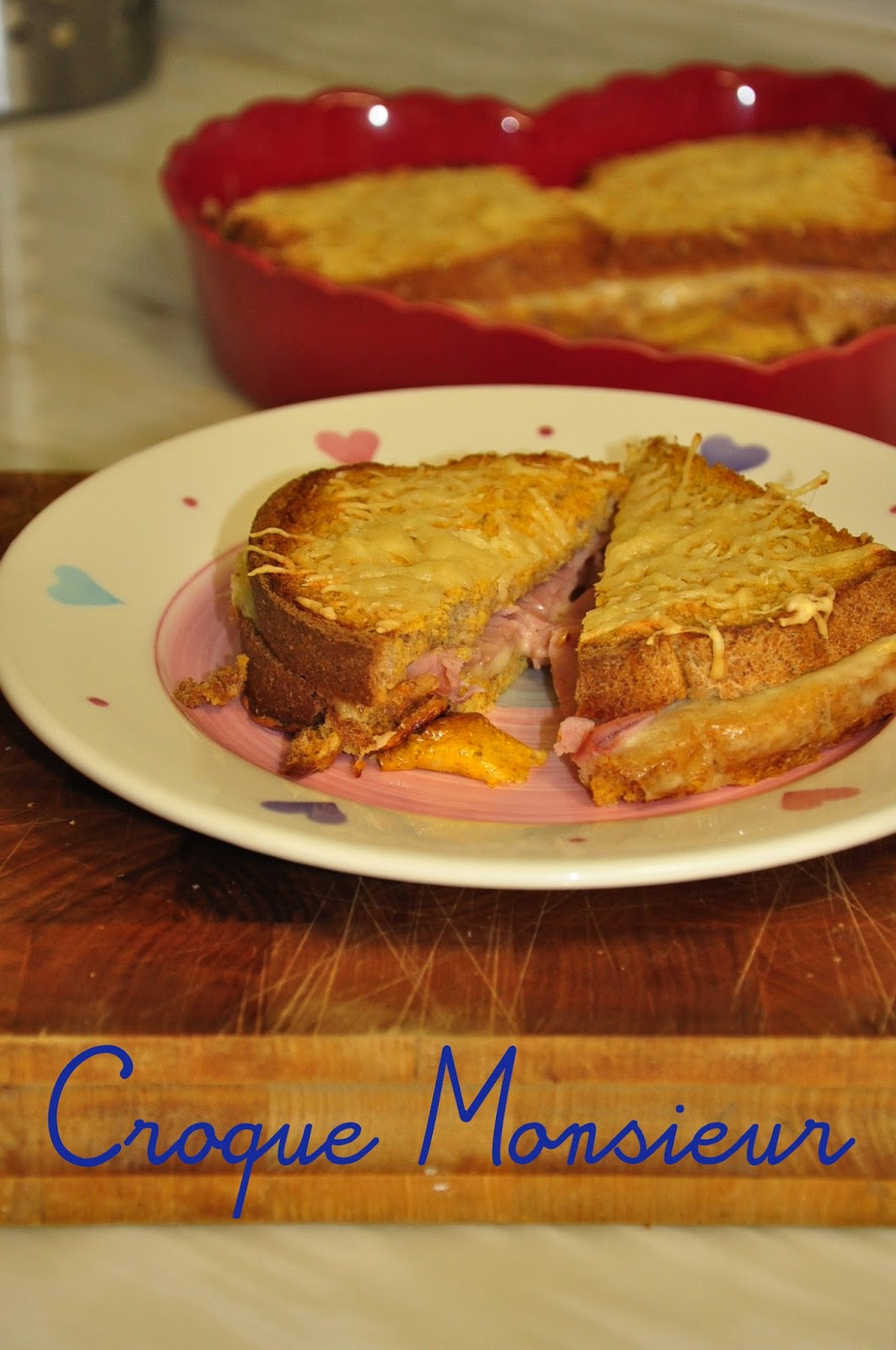 La casita verde: CROQUE MONSIEUR