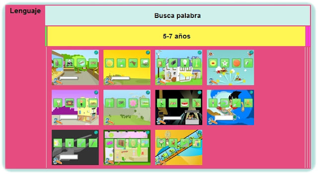 Burbuja de Lenguaje: Juegos Interactivos Morfosintaxis Childtopia