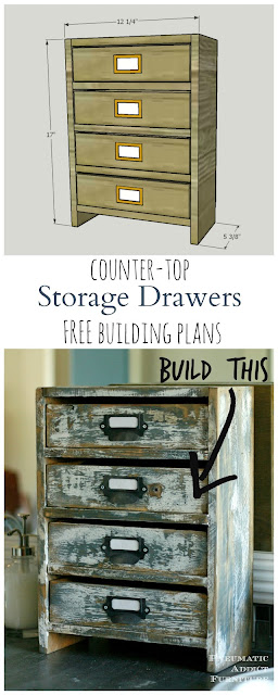 Counter-top Storage Drawer Building Plans | Pneumatic Addict