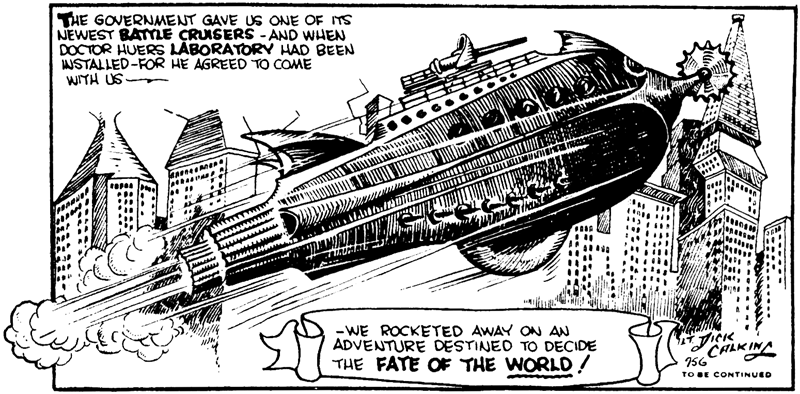 Art Contrarian: 1930s Spaceships