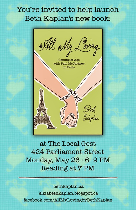 All My Loving book launch invitation All My Loving book launch ...