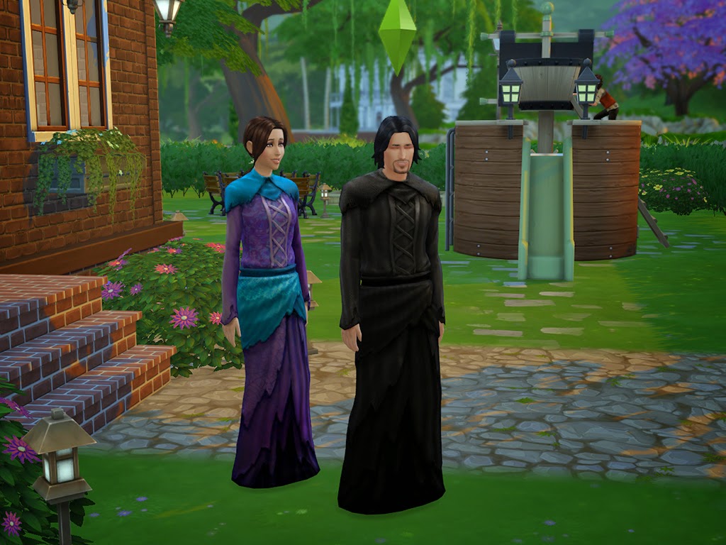My Sims 4 Blog: Witch & Wizard Costumes for teen/adult/elder by nikova