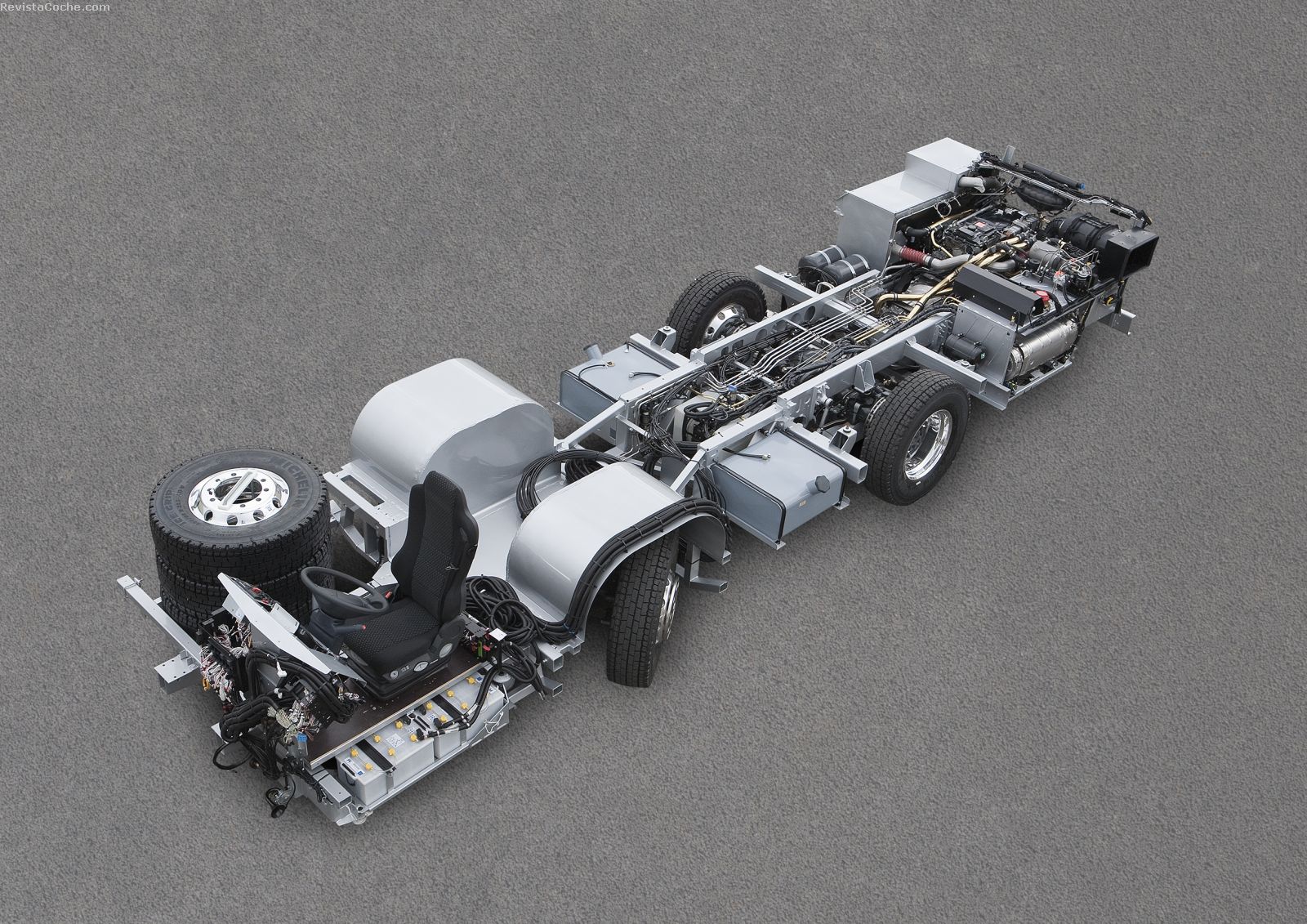 Revista Coche: Mercedes-Benz presenta en Madrid sus nuevos chasis