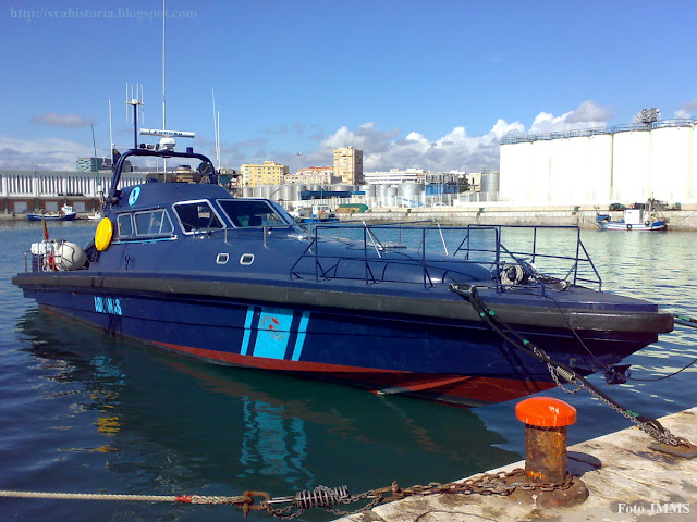 Historia del S.V.A.: Neumática apresada el 18 de abril en Málaga.