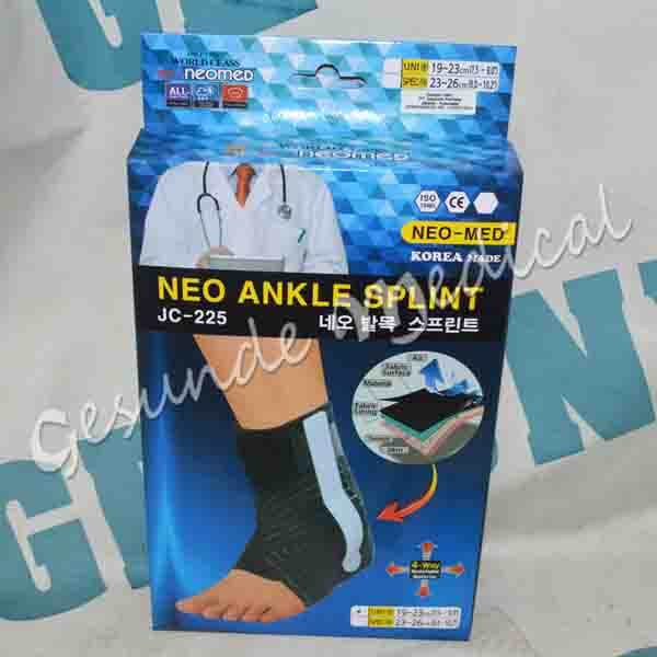 Jual Ankle Splint - Alat Bantu Body Supporter Cidera Engkel Kaki - Toko ...