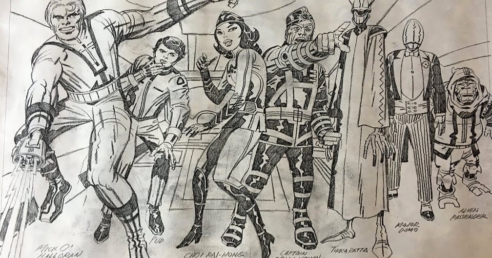 Cap'n's Comics: Orion Express by Jack Kirby