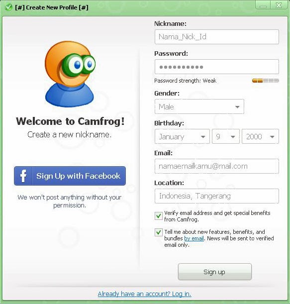 Cara Install Camfrog Video Chat Versi 6.6 | Tutorial Chat