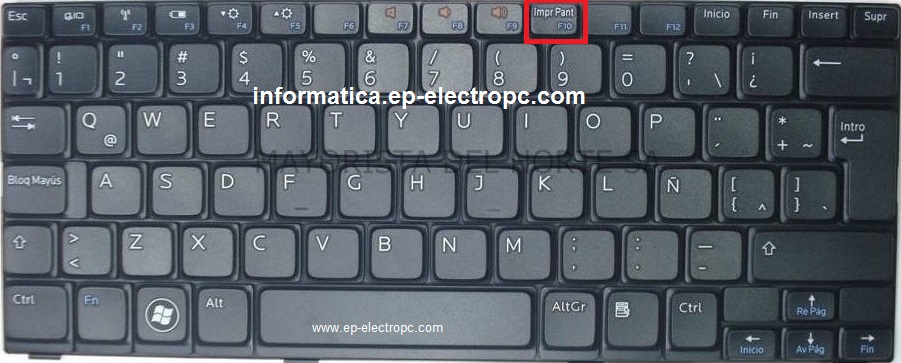 Cómo hacer una captura de pantalla - Informática | EP - Electro Pc