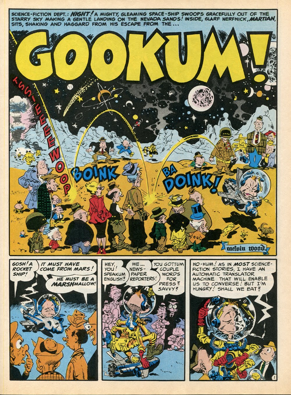 Inside Jeff Overturf's Head: Wally Wood - The Mad Cartoonists - part 6