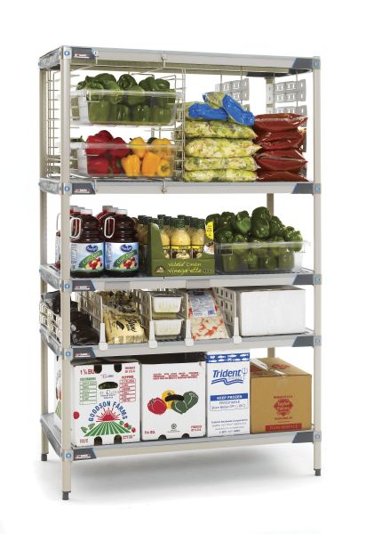 Metro Shelving Products: MetroMax i Polymer Shelving System