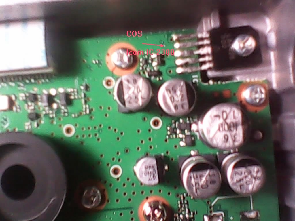 HOBBY RADIO COMMUNICATION REPEATER HT VHF/UHF: COS RADIO ICOM 2300