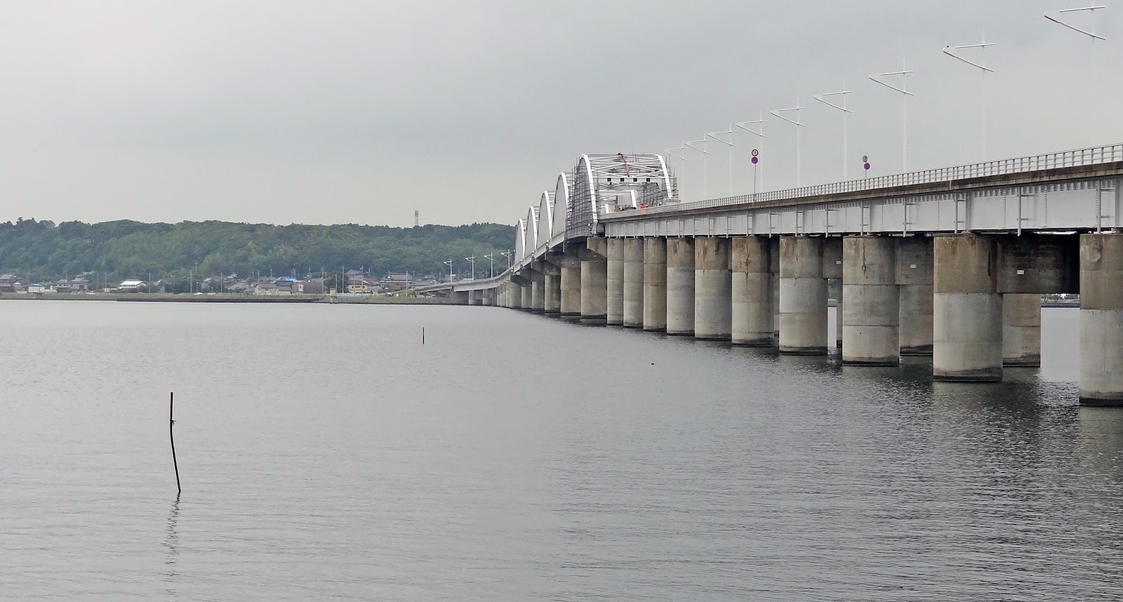 Bridge of the Week: Ibaraki, Japan's Bridges: Kitaura Bridge across ...