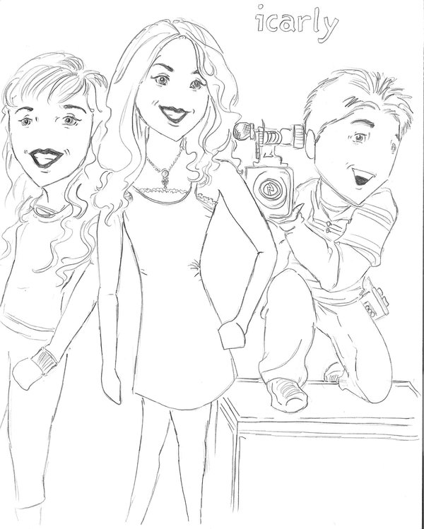 I carly para colorear - Imagui