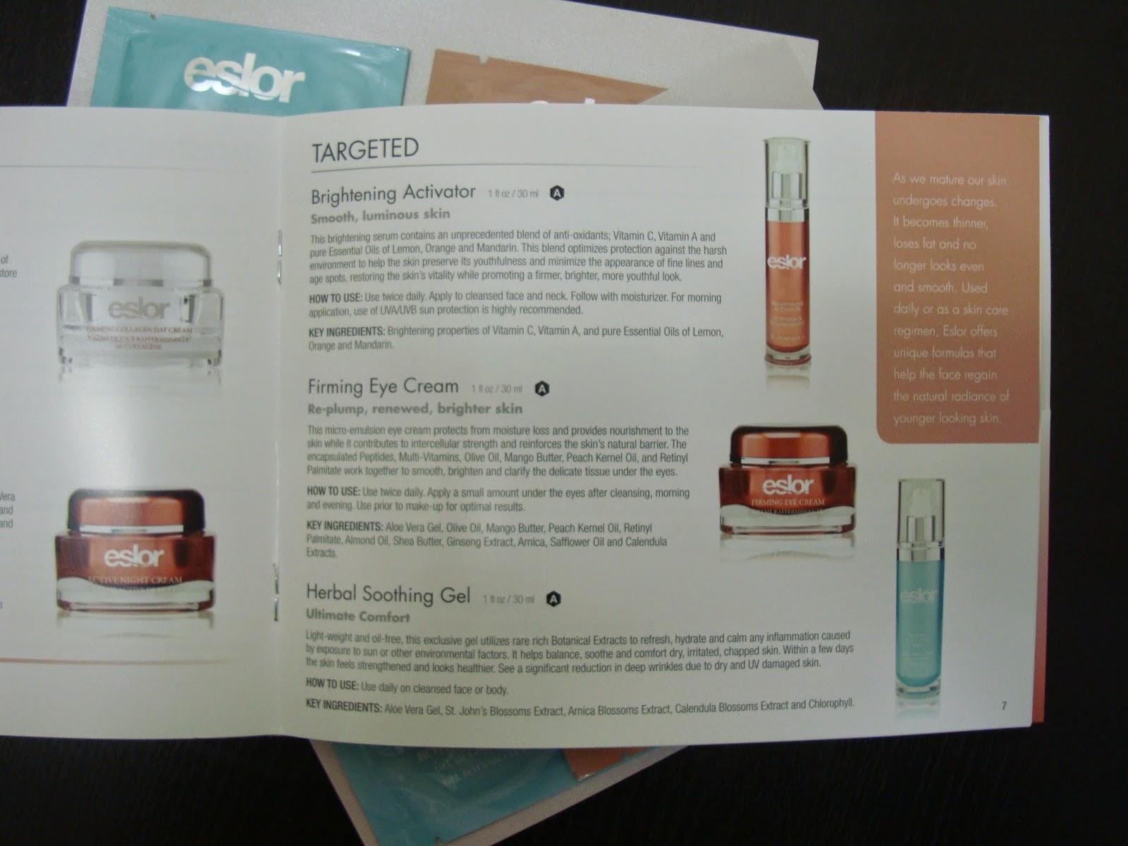 little white truths: Eslor skincare sample pack