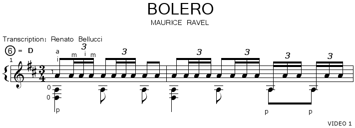 Escrevinhando: O BOLERO DE RAVEL
