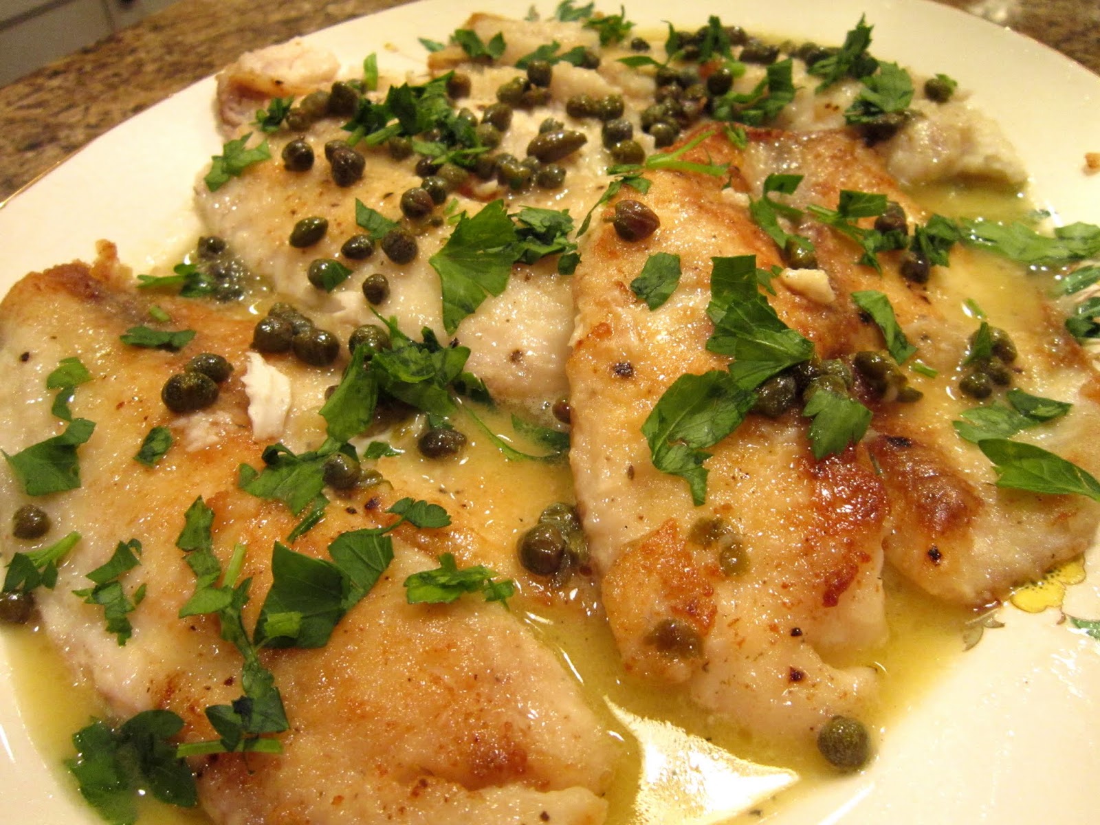 The Italian Next Door: Fish Piccata