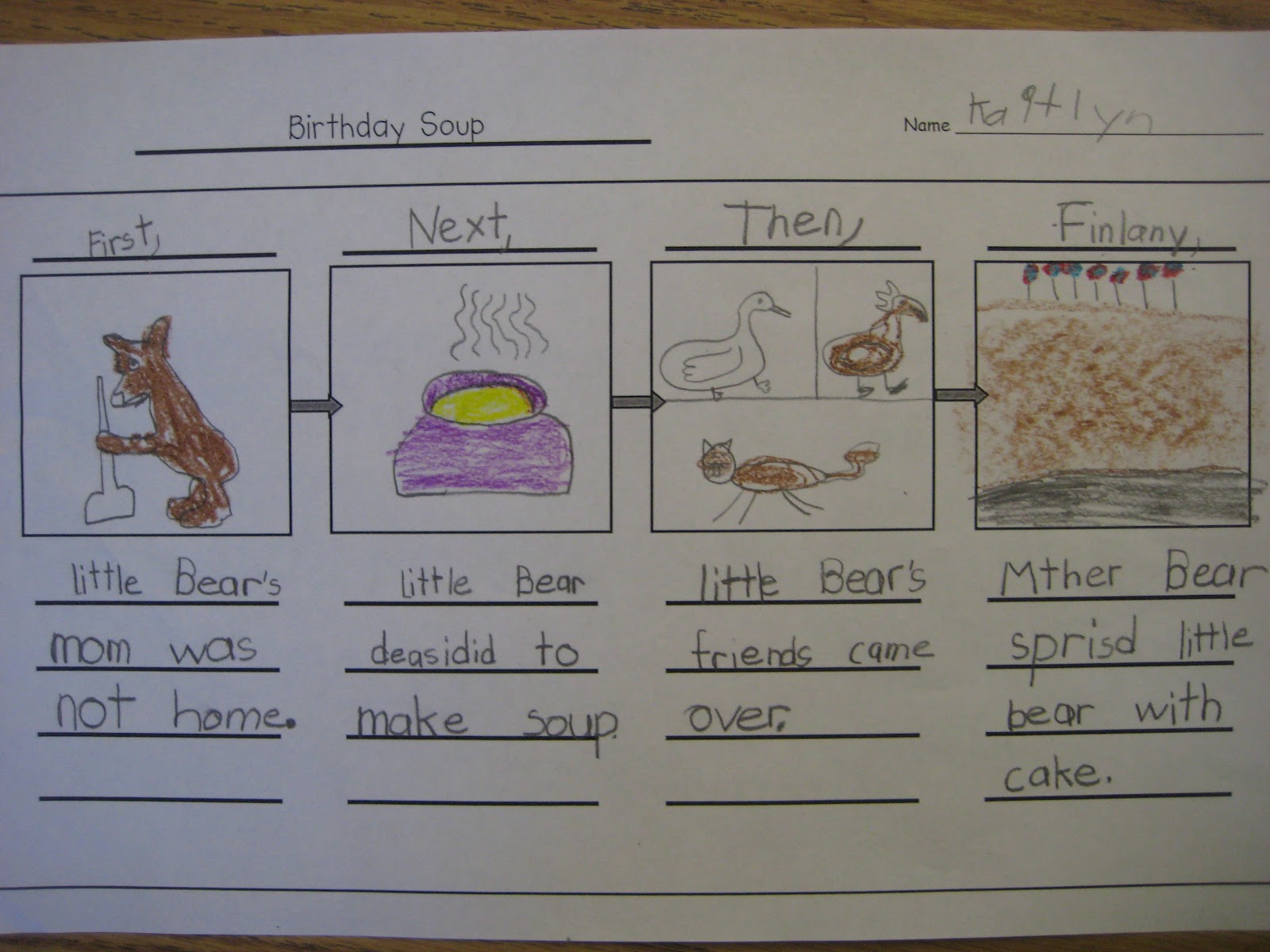 Finally in First: Little Bear Freebie