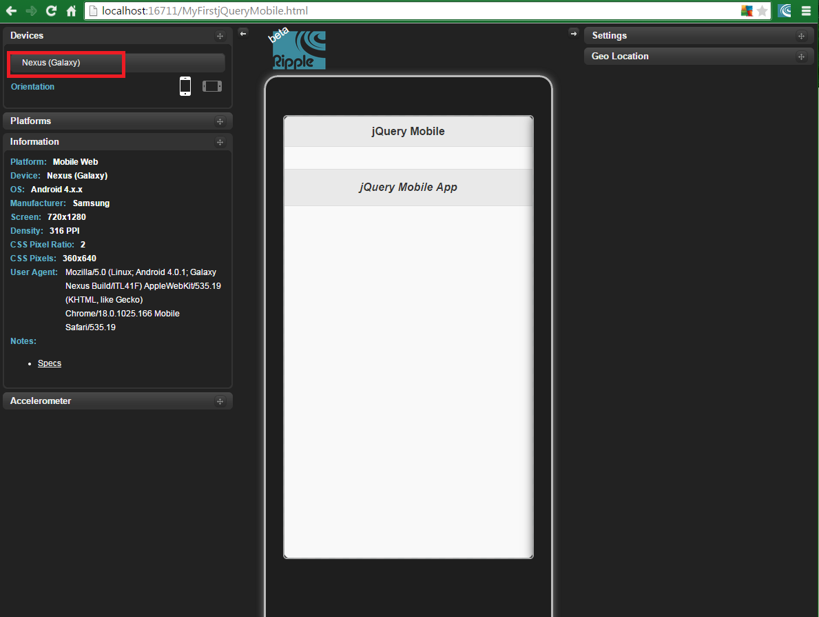 The ASP.NET MVC Club: How to install the Ripple Mobile App Emulator for Android BlackBerry Nokia ...