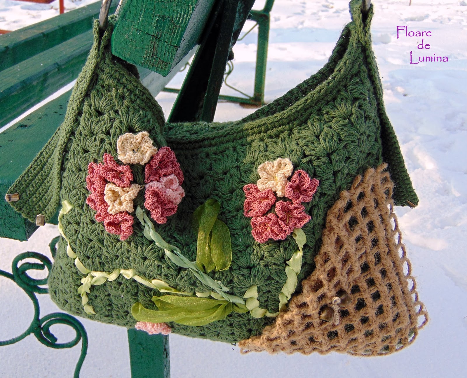 Floare de Lumina: geanta handmade , crosetata - genti si posete ...