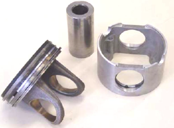 Komponen dan fungsi piston ~ Jenis piston