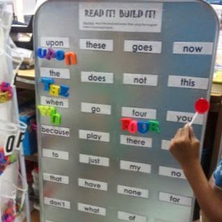 Ms.M's Blog: Read it, Make it, Write it: A Word Work activity.