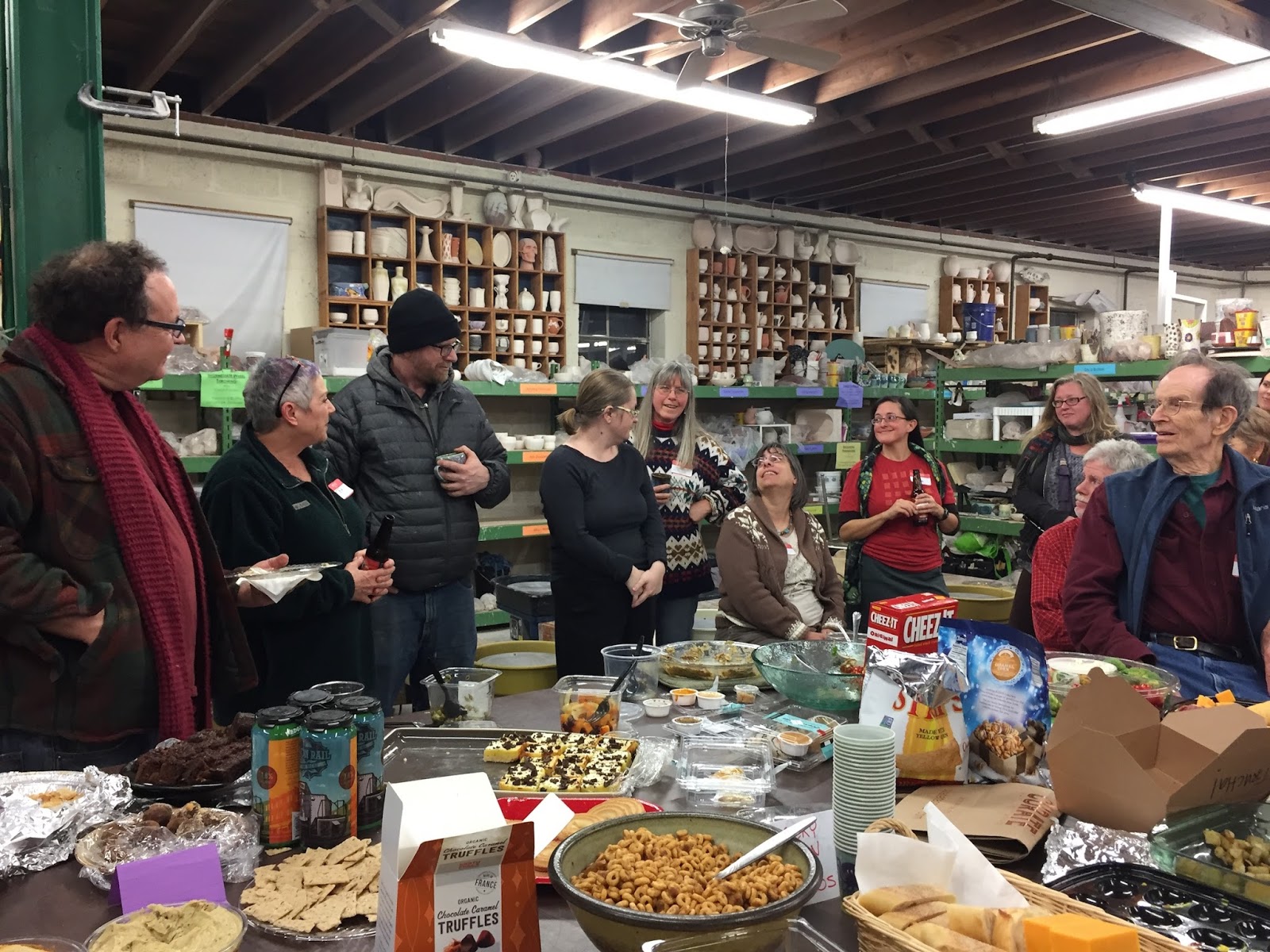 Recap: December Clay Club at Odyssey Clayworks in Asheville