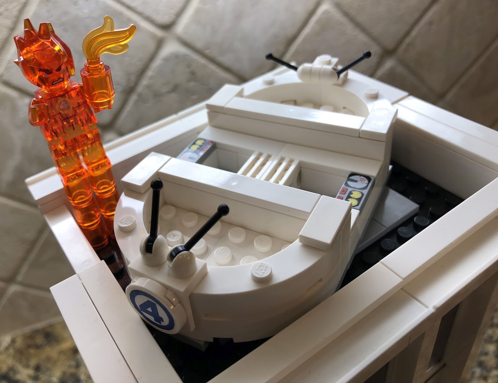 the sphinx: LEGO Fantastic Four & The Baxter Building!