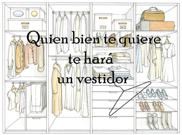 CincoSoloCinco: Deco- Inspiración: Vestidores