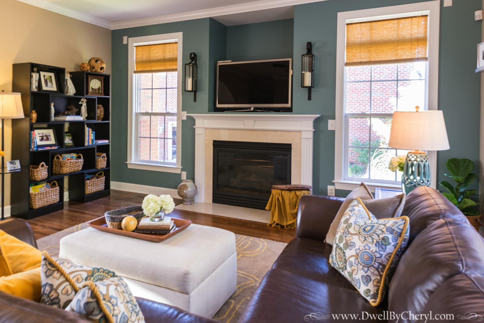 Dwell by Cheryl: "Fun Family Room Reveal!"