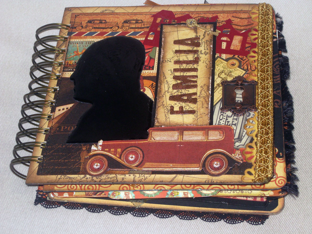 El cajón del scrap: Mini album Familia 2