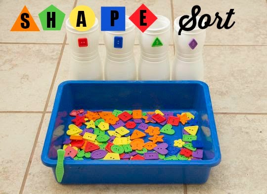 Shape Button Sort - Life with Moore Babies