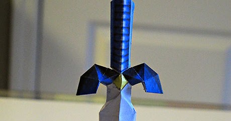 The Legend Of Zelda: Master Sword Papercraft | Paperized Crafts