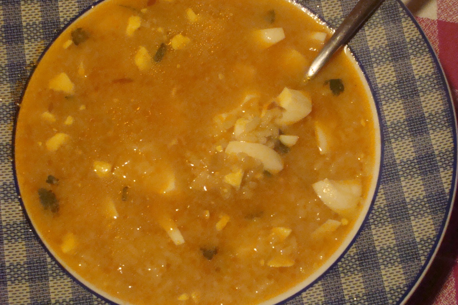 Las recetukis de Amatxu: SOPA DE ARROZ