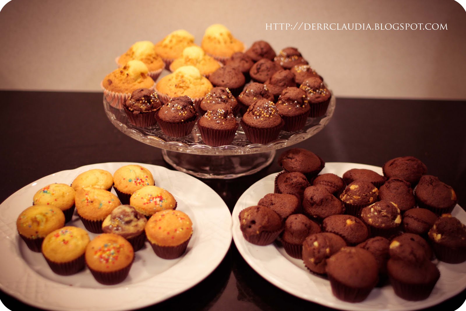 Derr Claudia: MINI MAGDALENAS DE CHOCOLATE BLANCO