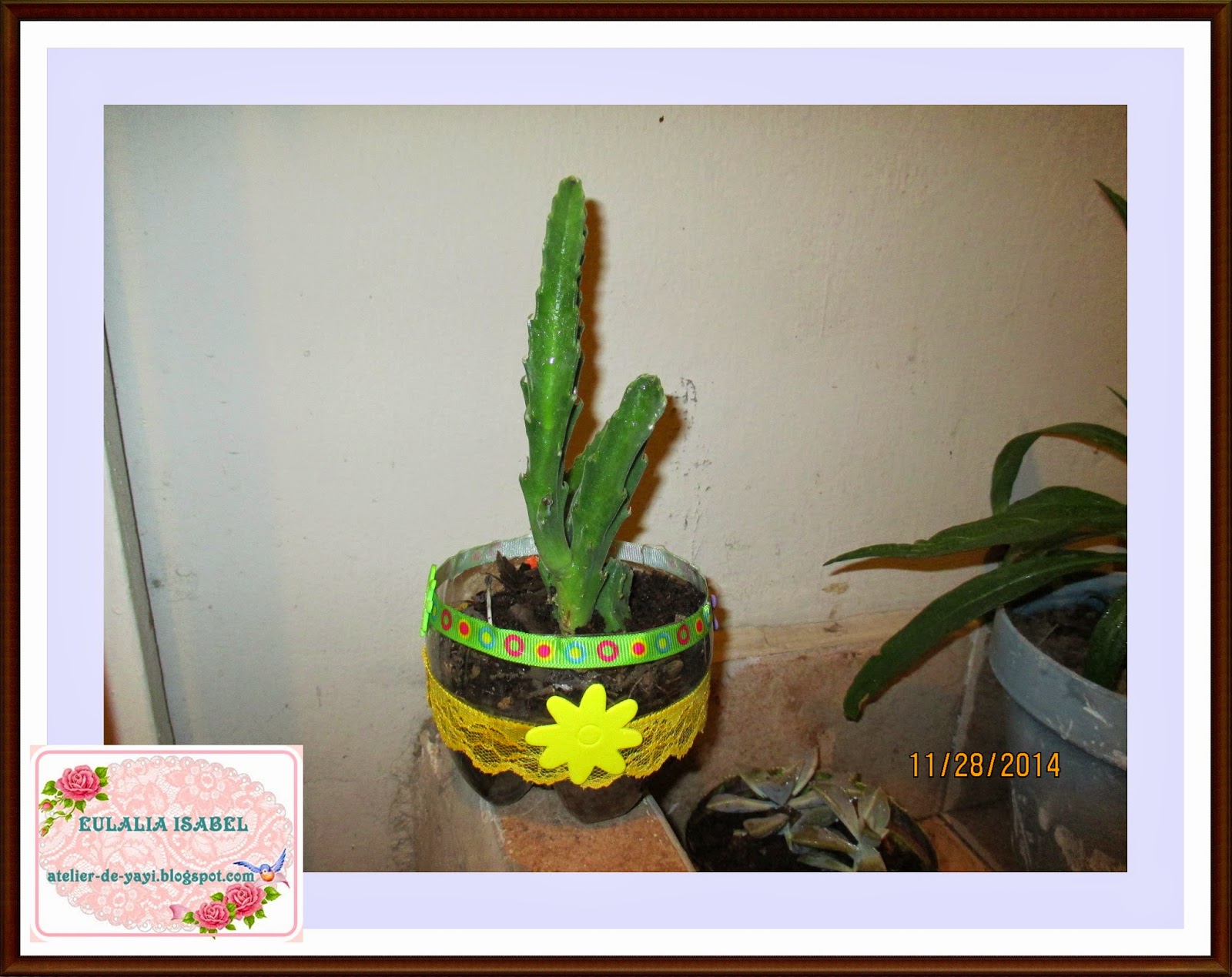 ATELIER-DE-YAYI: MACETEROS CON MATERIAL RECICLADO