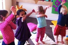 Elephant Pose - Children Inspired by Yoga - pose of the week