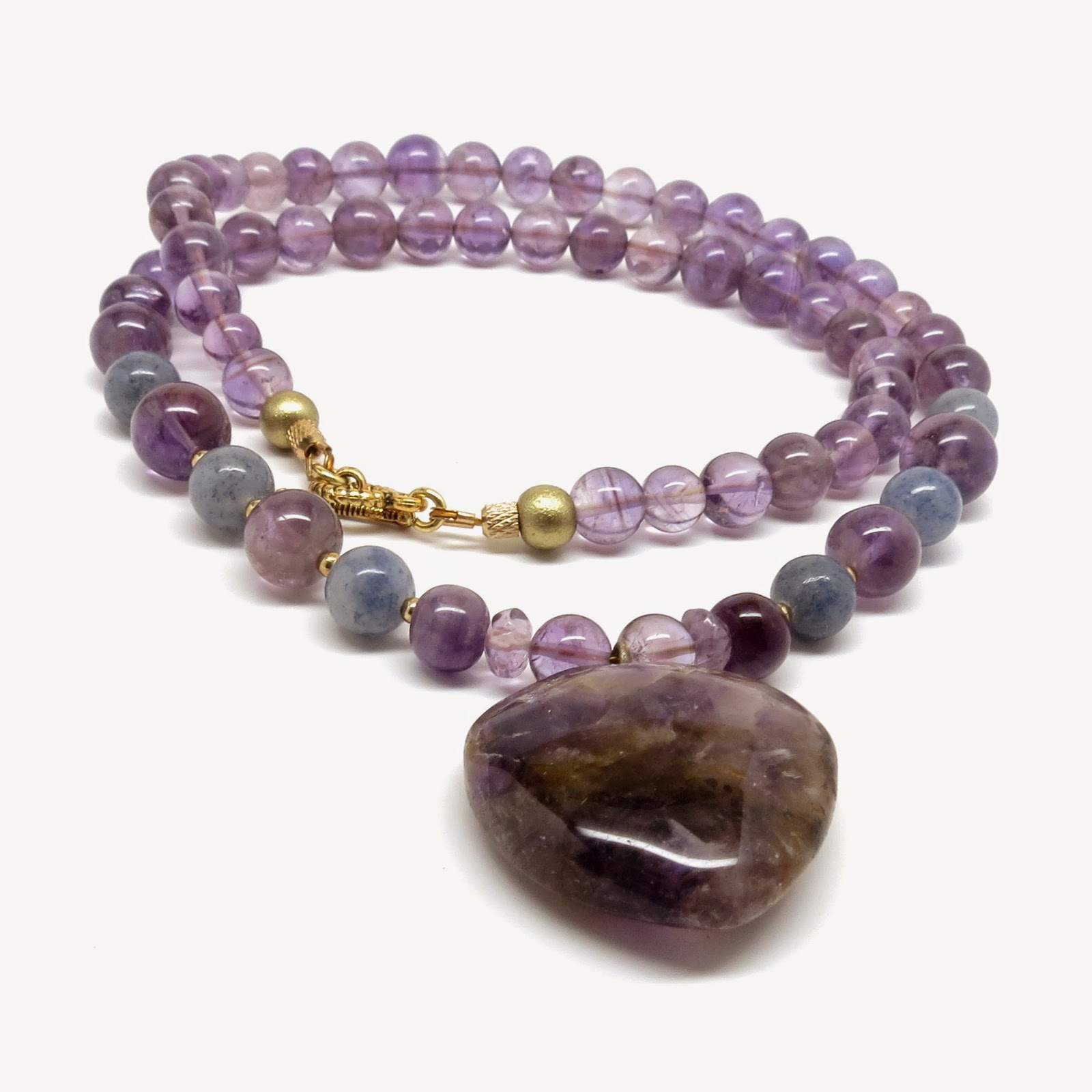 I Dig Crystals Blog: Amethyst necklaces for Spiritual Energy
