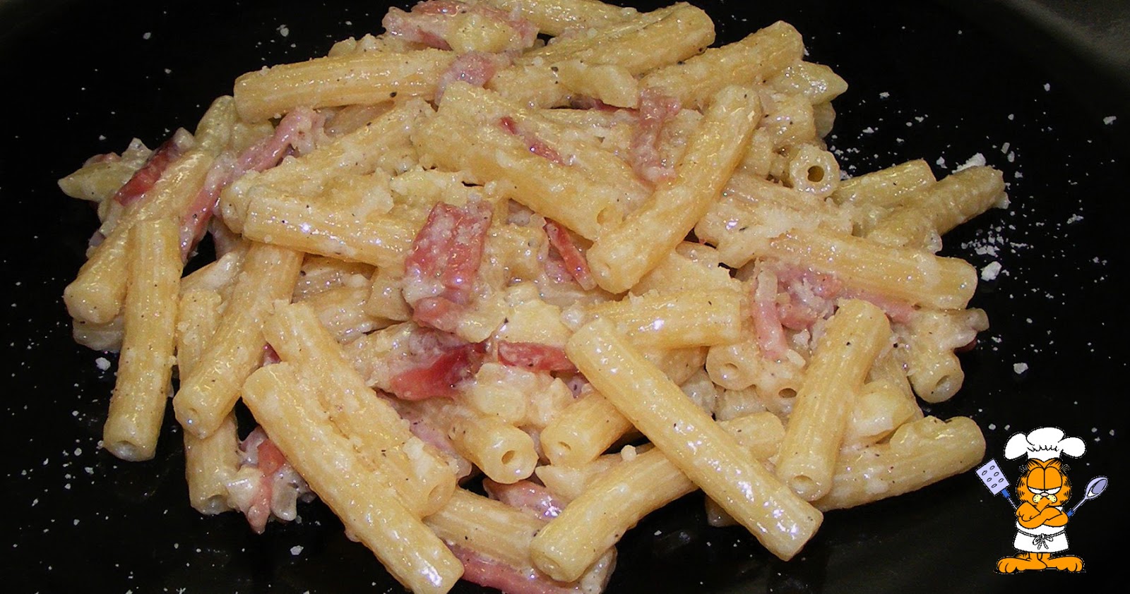 Un pensionato in cucina: Sedanini con speck e mela.