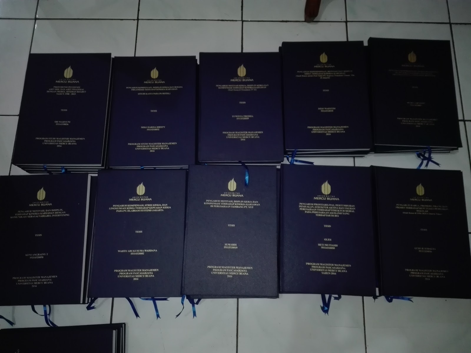 JASA JILID HARD COVER TESIS UNIVERSITAS MERCU BUANA