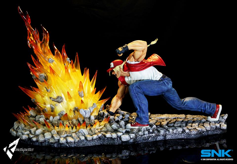 Figuras: Fotos oficiales y detalles de Terry Bogard Power Geyser 1/4 de ...