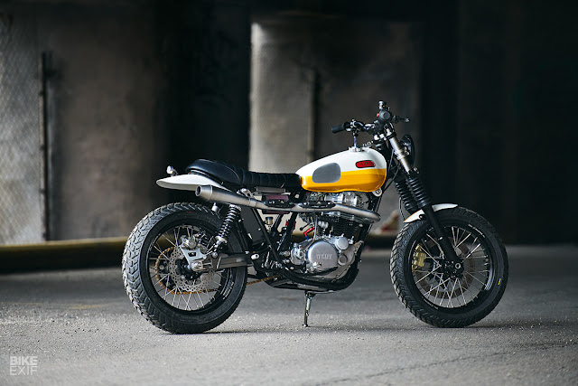 Racing Cafè: Yamaha SR 500 Scrambler by Daniel Peter