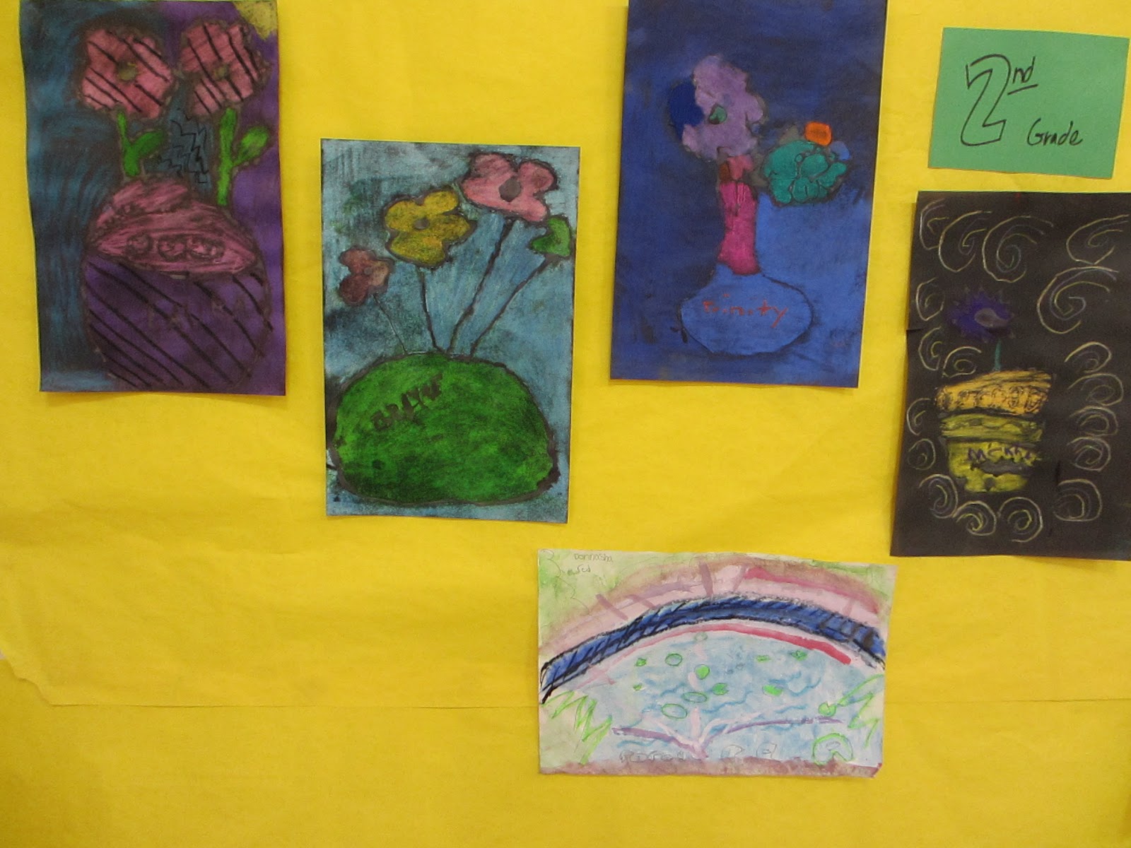 The Primary Colors: Lesson Plan: Van Gogh Pastel Vases