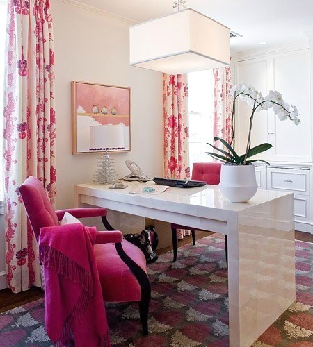 12 Ultra Chic and Glamorous Home Offices | House Design and Architecture