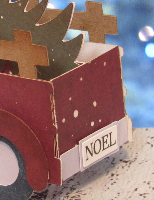 My Little Card Crafts: Christmas Truck