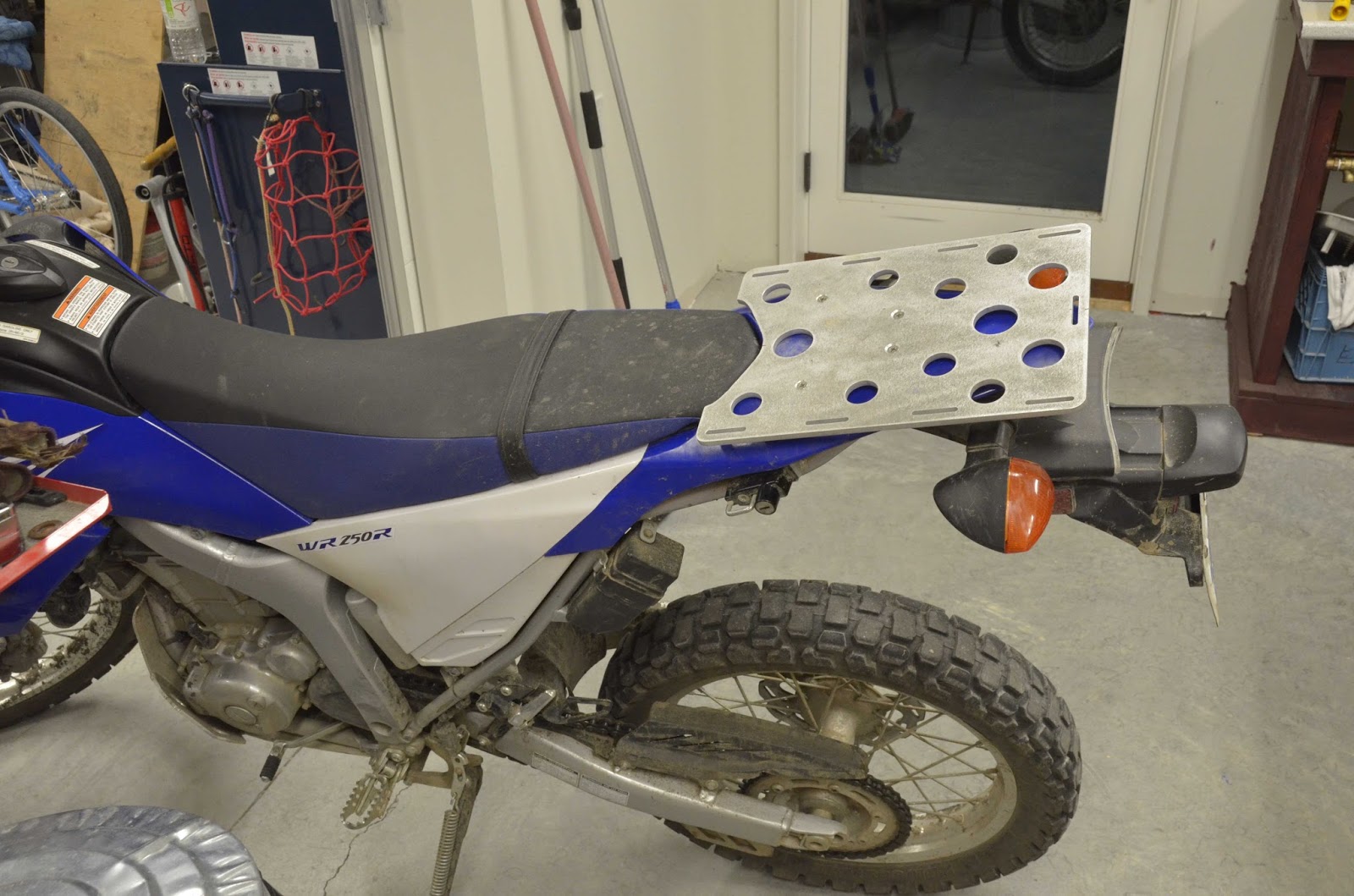 Dualsport Diary: WR250R - Custom rear rack