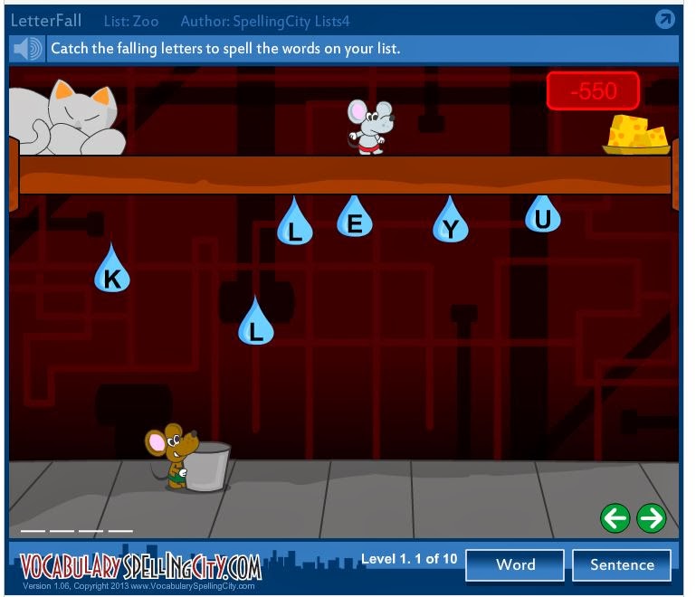 "Be The One" : Review: VocabularySpellingCity