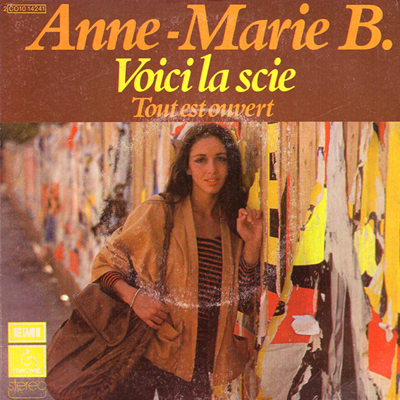 les sensass sillons: Anne-Marie B. 45t (1975)