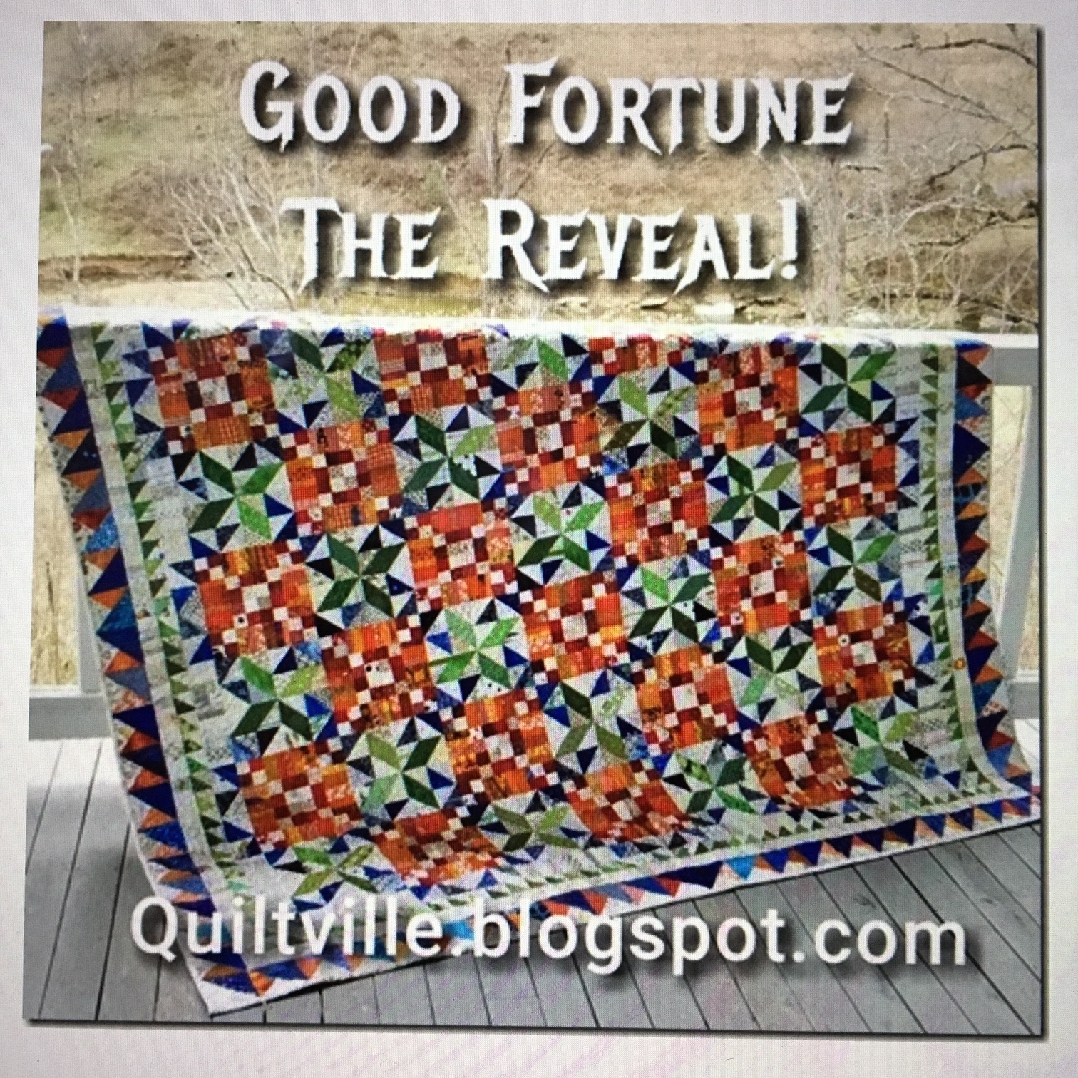 Susan's Quilt Creations: Quiltville Good Fortune Mystery Quilt