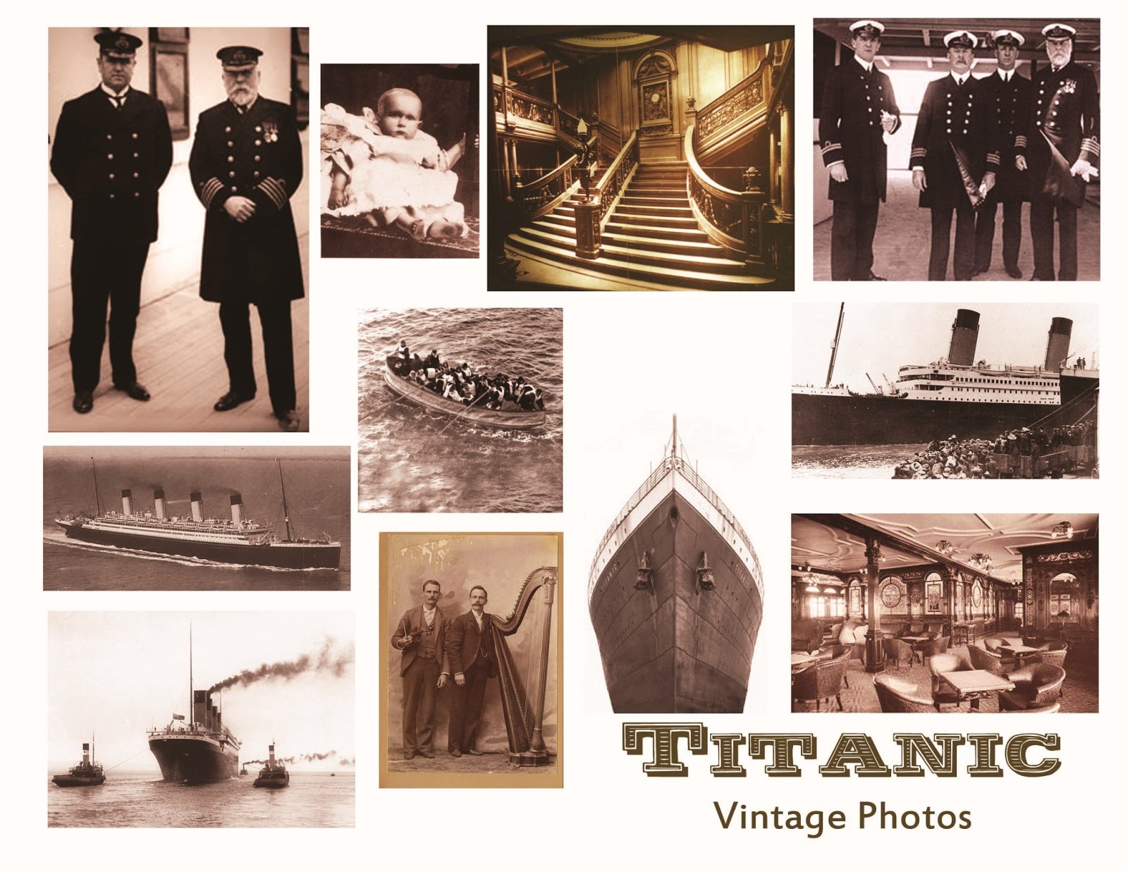 The Artzee Blog: Free Titanic Photos Printables